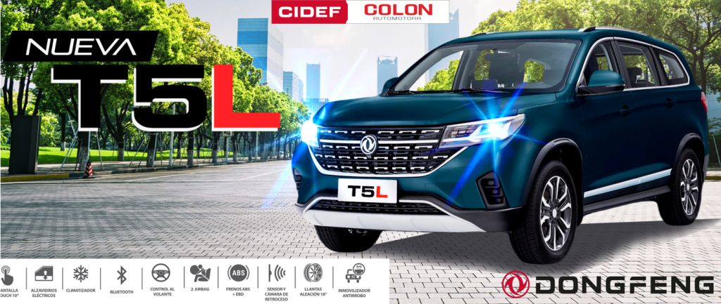 Dongfeng T5L - Automotora COLON - SUV 7 Pasajeros